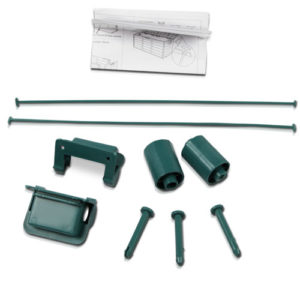 Green Outdoor Storage Box - 290L Large Capacity - Waterproof & Lockable ...