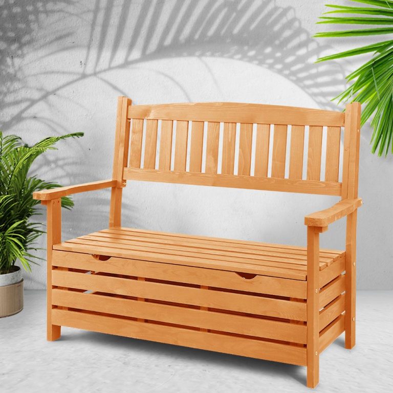Outdoor Storage Box Bench Seat 490L - Outdoor Storage Boxes